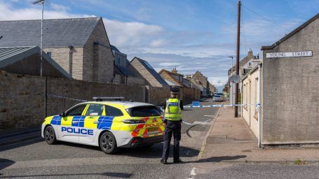 Man taken to hospital after being found injured on Moray street | STV News