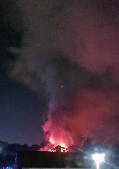 Major emergency response after derelict Dunfermline hotel engulfed by ...