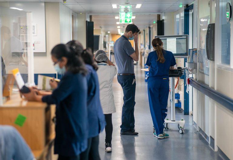 NHS staff sickness absence rate rises to highest level in ten years ...