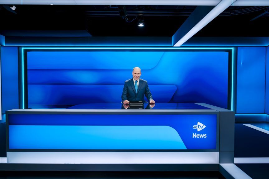 STV News reveals new on-air look for studios in Glasgow and Aberdeen ...