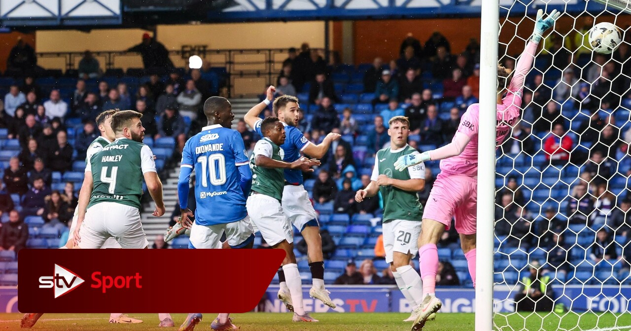 Rangers 2-0 Hibernian: Raskin and Miovski score as Rangers reach ...