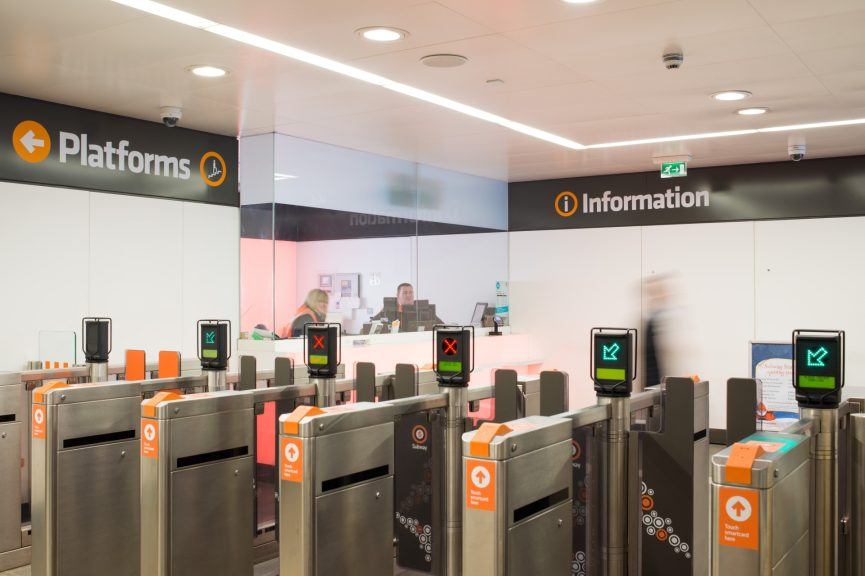 Glasgow Subway ticket gates getting ready for contactless payments, SPT ...