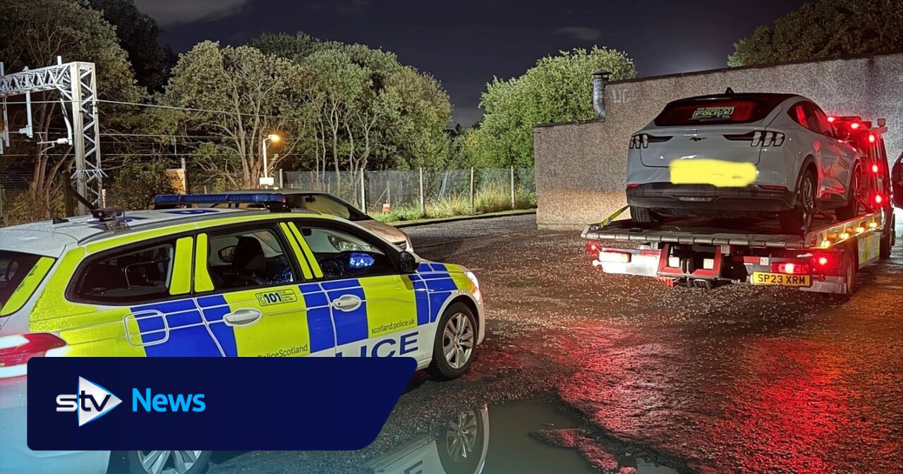 Ford Mustang seized by police after driver caught without licence or ...