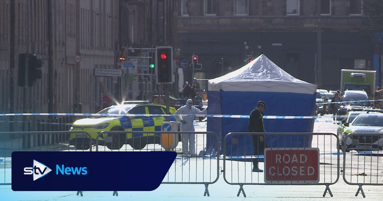 Man, 22, dies on Edinburgh street as police probe 'suspicious' death ...
