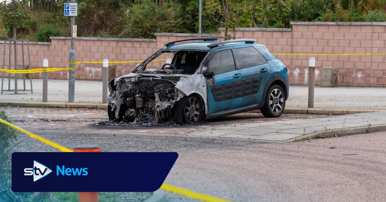 Investigation launched after car deliberately set on fire outside ...