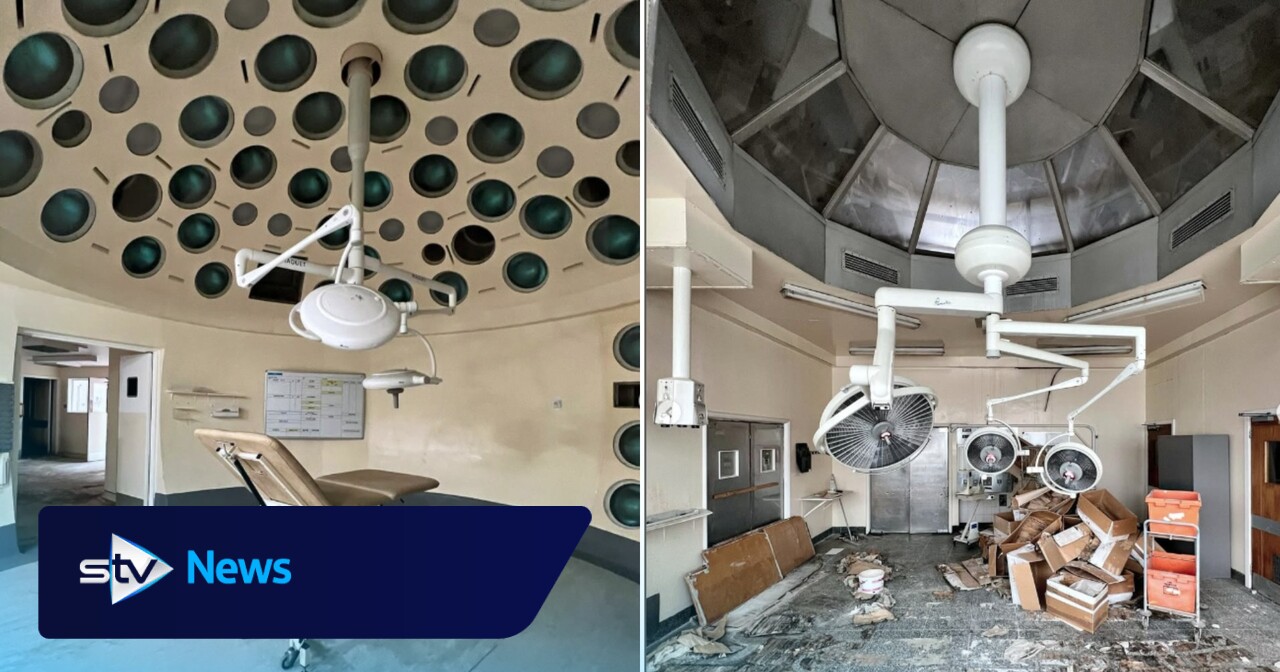 Urban explorers share videos from inside abandoned Edinburgh hospital ...