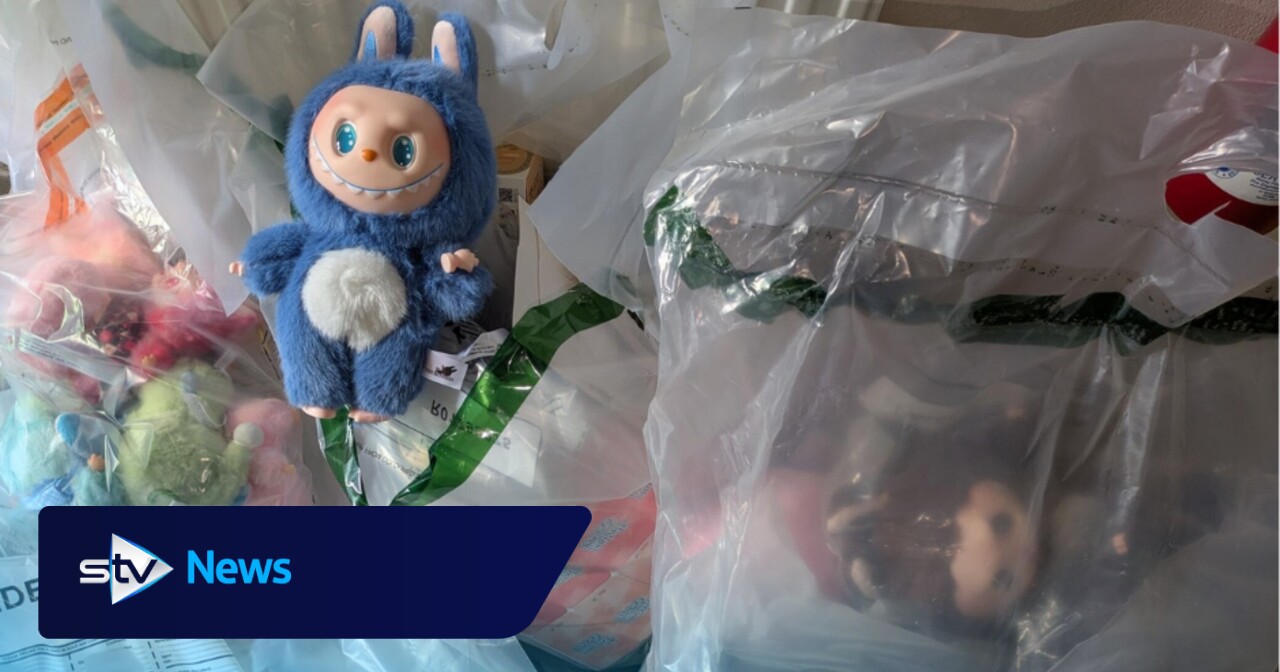 More than 100 fake Labubu dolls seized from shops in Elgin | STV News