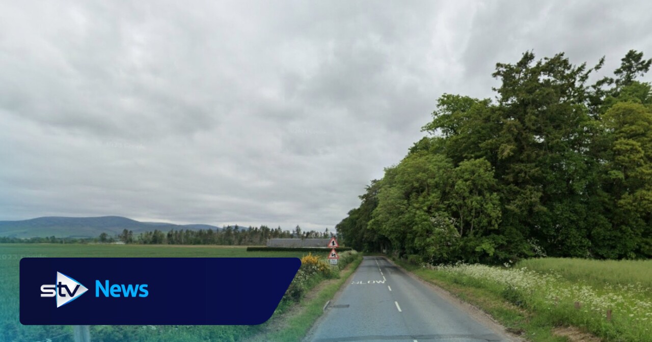 Driver, 19, dies at scene of two-car crash near Brechin as six others ...