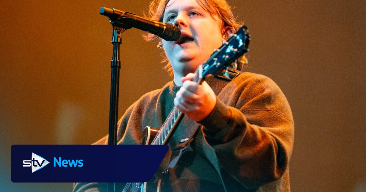 Lewis Capaldi makes emotional return to Scotland after health hiatus ...