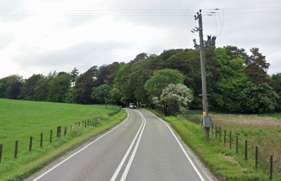 A941 closed following early morning crash in Moray | STV News