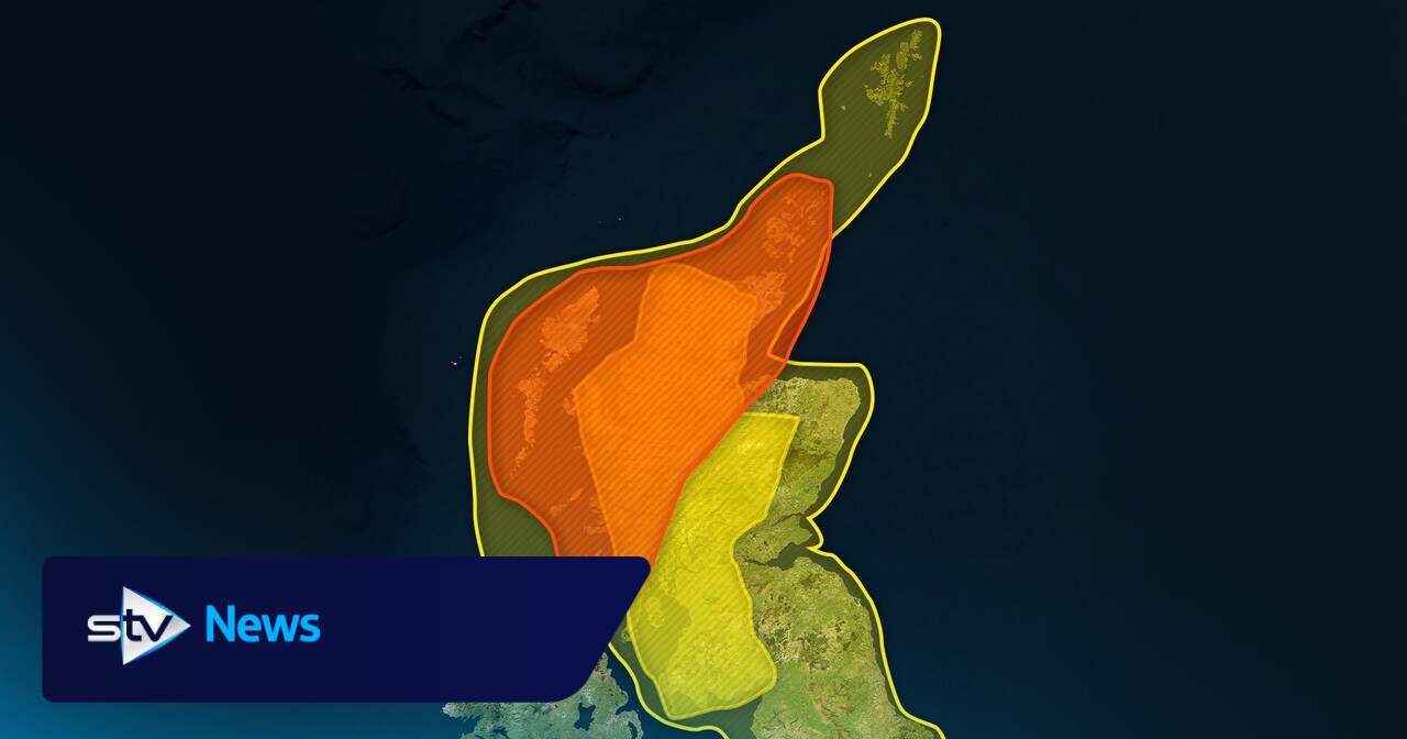 Storm Amy: When and where will 100mph winds and heavy rain hit Scotland ...