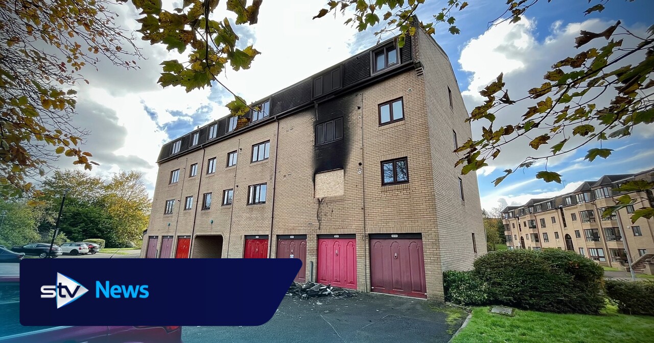 Two dead and five in hospital after fire rips through flats in Glasgow ...