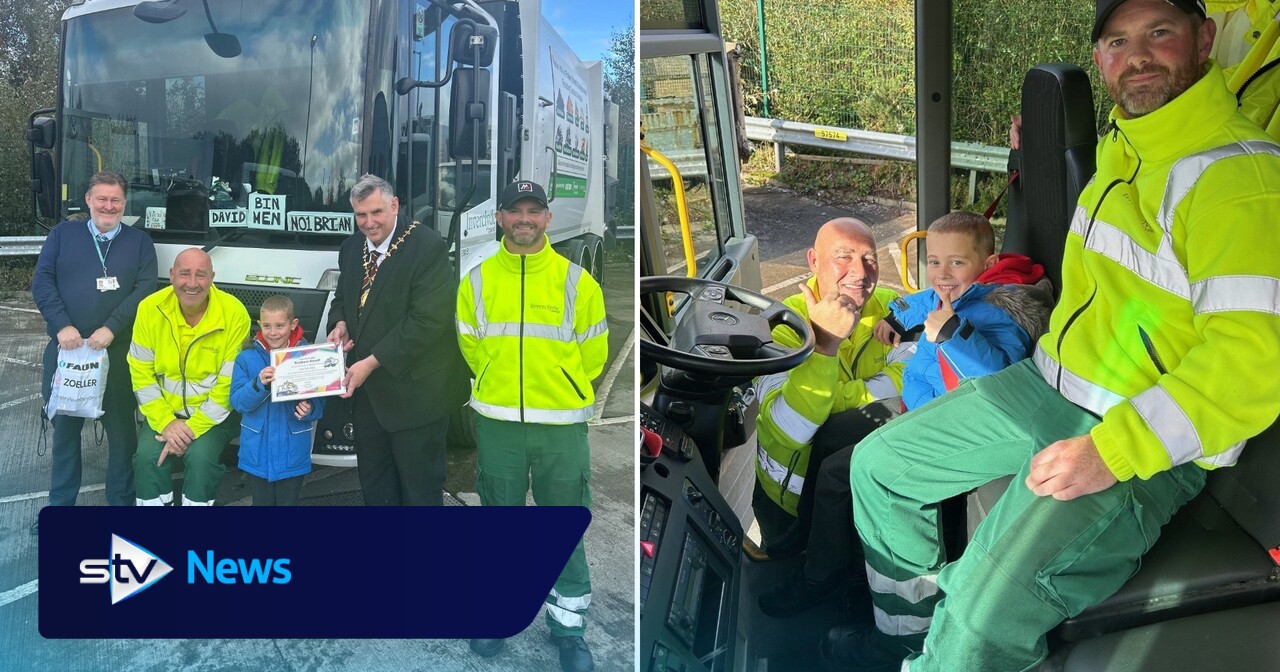 Schoolboy who went viral for friendship with binmen given kindness ...