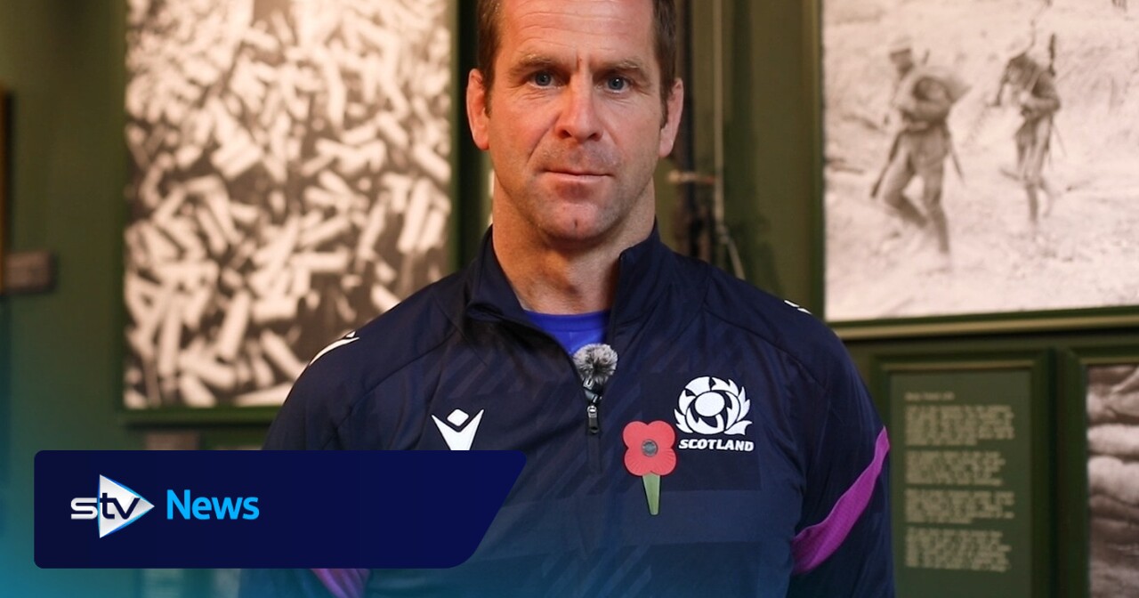 Former Scottish rugby star Chris Paterson launches 2025 poppy appeal ...