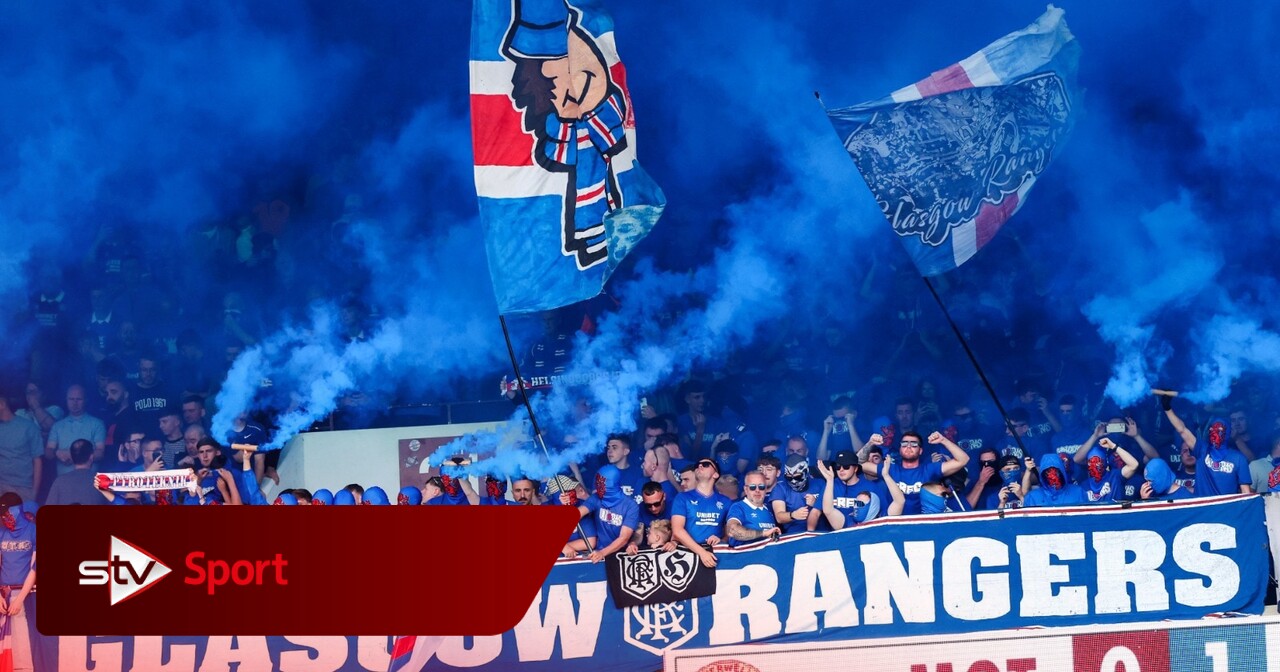 Rangers hit by suspended sanction over pyro display at Motherwell | STV ...