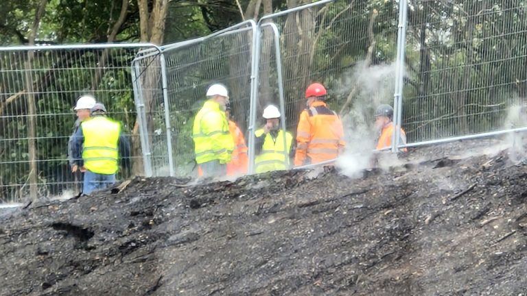 North Lanarkshire Council continues work to extinguish underground coal ...