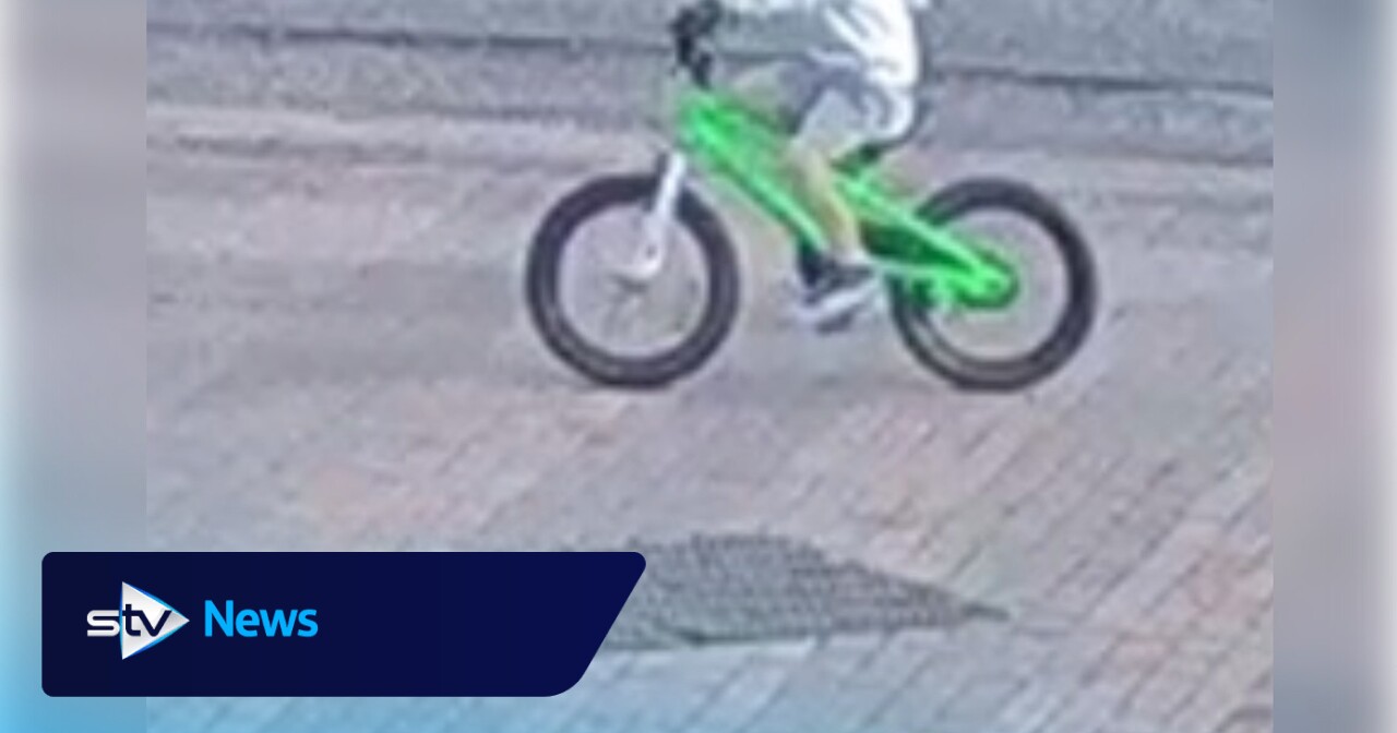 Police yet to trace young boy spotted 'riding bike alone' in Dundee as ...
