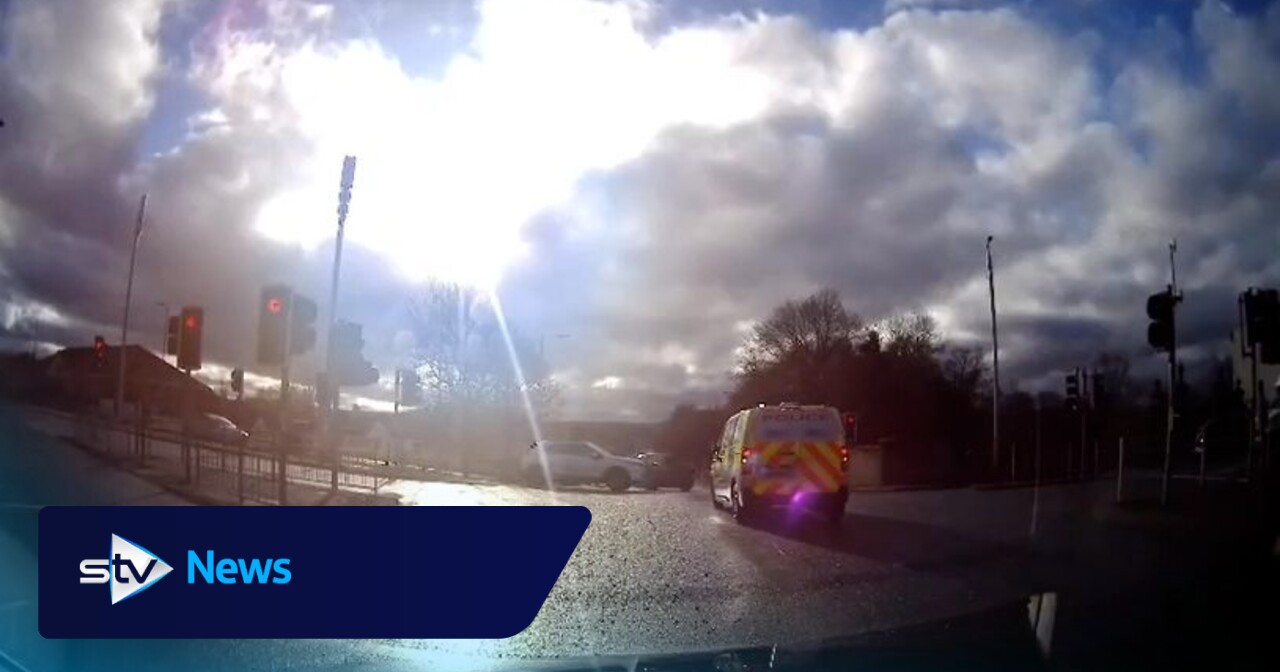 Man in hospital after being hit by car at traffic lights during police ...