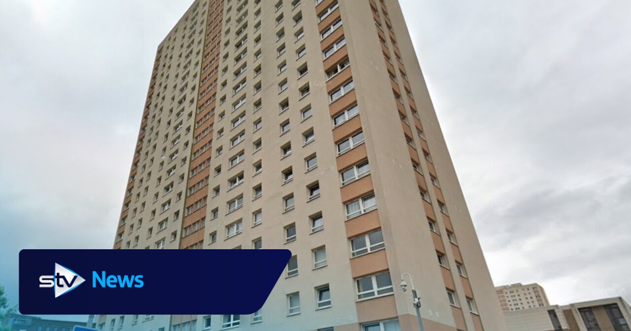 Man dies after falling from window of high-rise flat in Glasgow | STV News