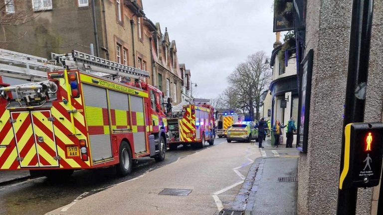 Aberdour High Street closed following 'serious road crash' | STV News