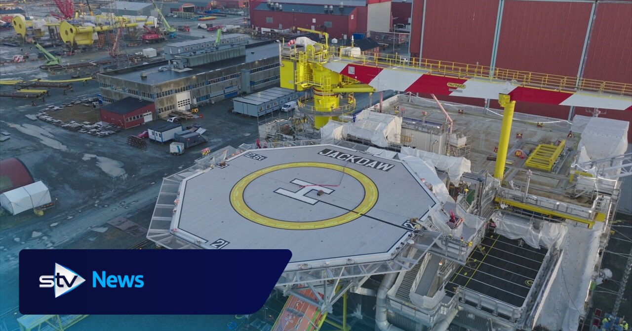 Possible scale of emissions from proposed Jackdaw gas field in North ...