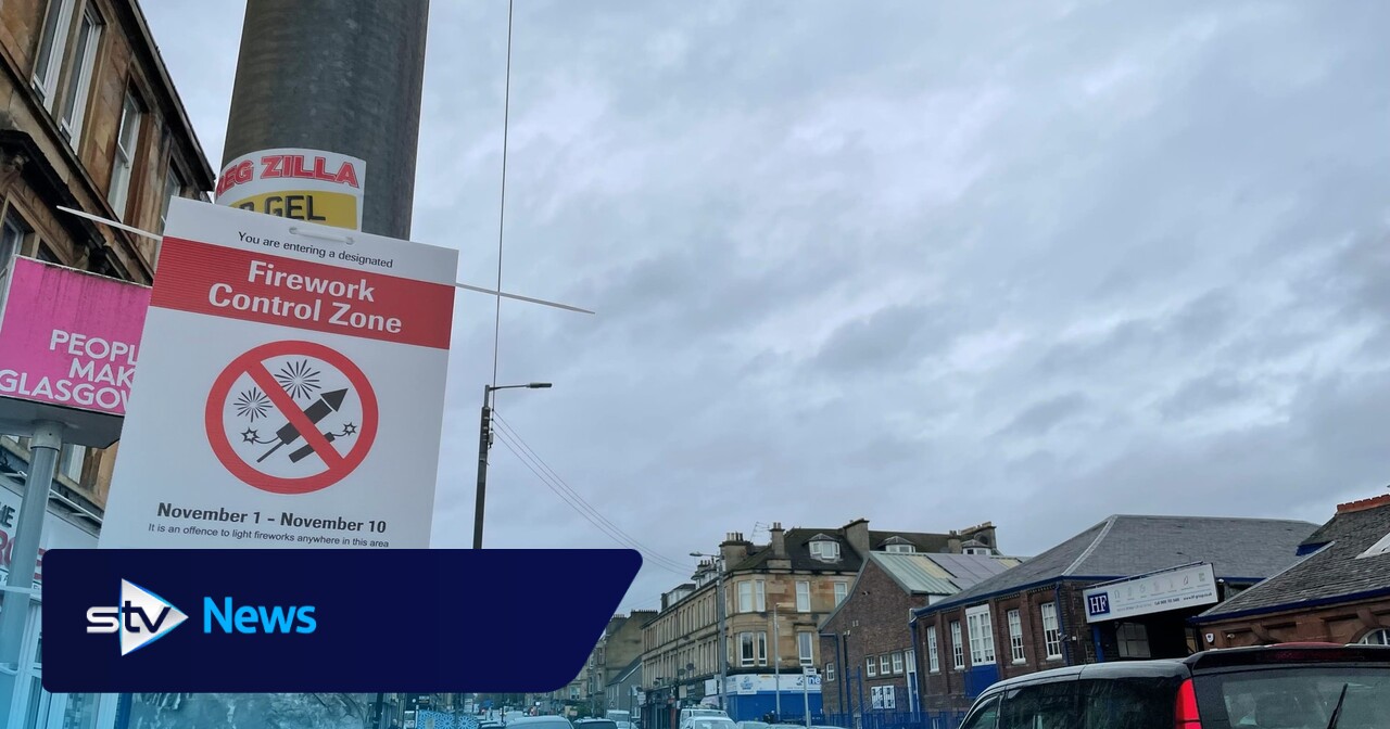 Firework control zones in force in Glasgow for first time | STV News