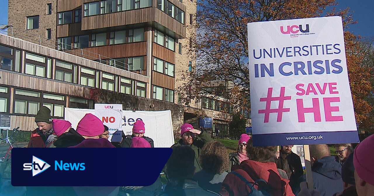 Dundee University staff begin five days of strike action amid ongoing ...