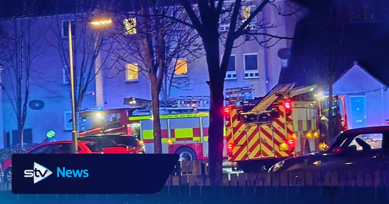 Man and dog die in Christmas Eve fire in Glenrothes as police launch ...