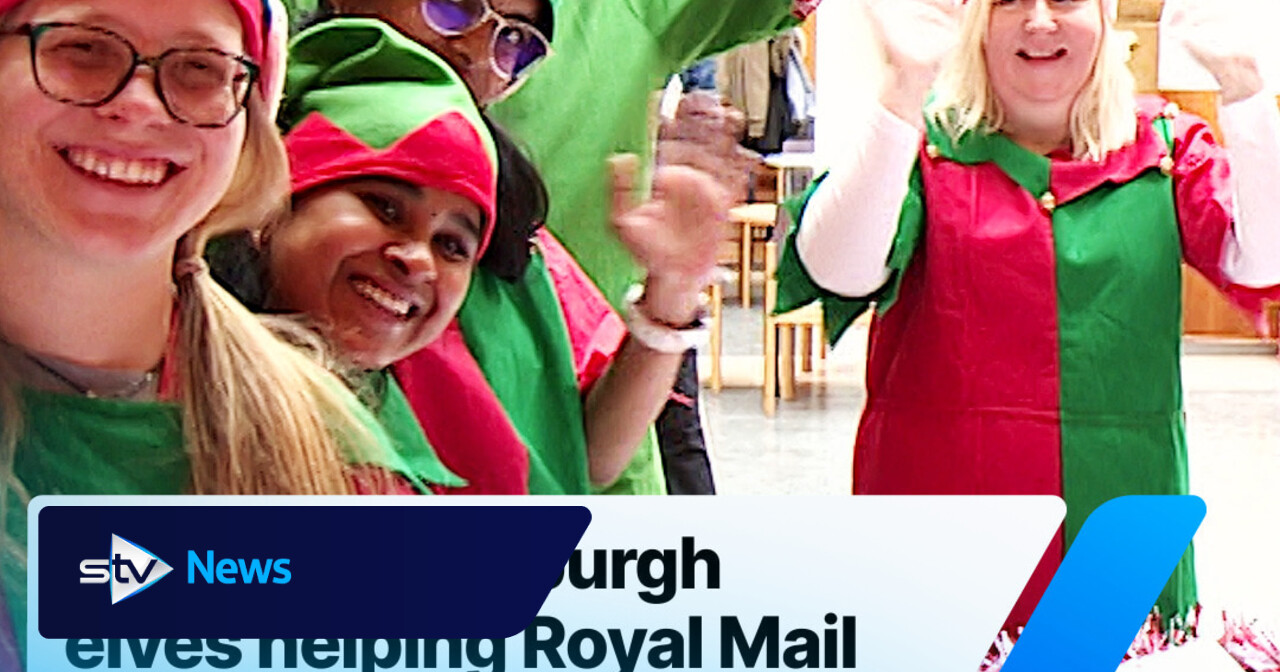 Meet the Edinburgh elves helping Royal Mail deliver Christmas magic ...