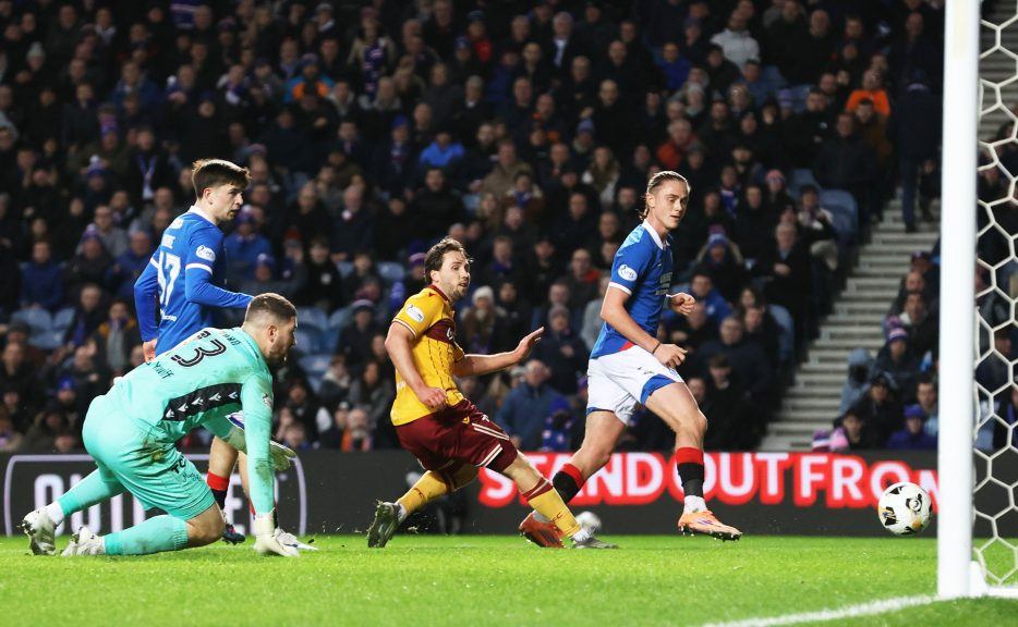 Thelo Aasgaard scores as Rangers edge past Motherwell at Ibrox | STV News