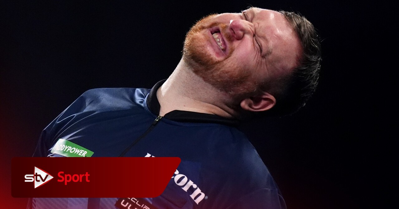 Scots darts star Cameron Menzies punches drinks table after shock ...