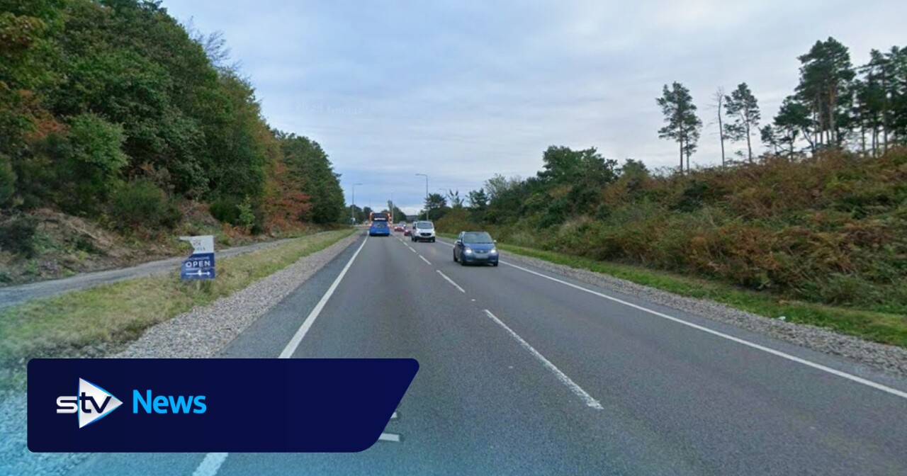 Bus driver seriously injured after lorry sheds part of load on A96 ...