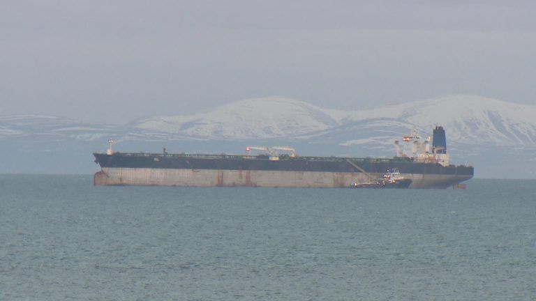 Captain and first mate of seized oil tanker to face prosecution in US ...