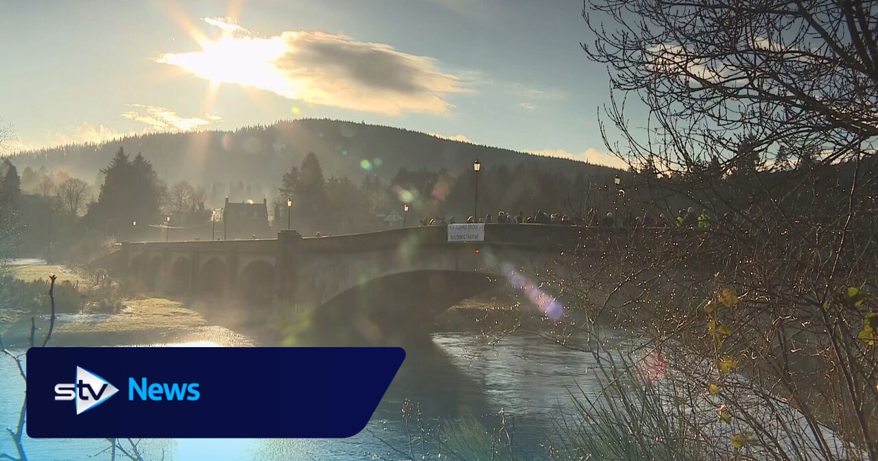Aboyne residents 'cut off' as lifeline bridge remains closed after two years | STV News