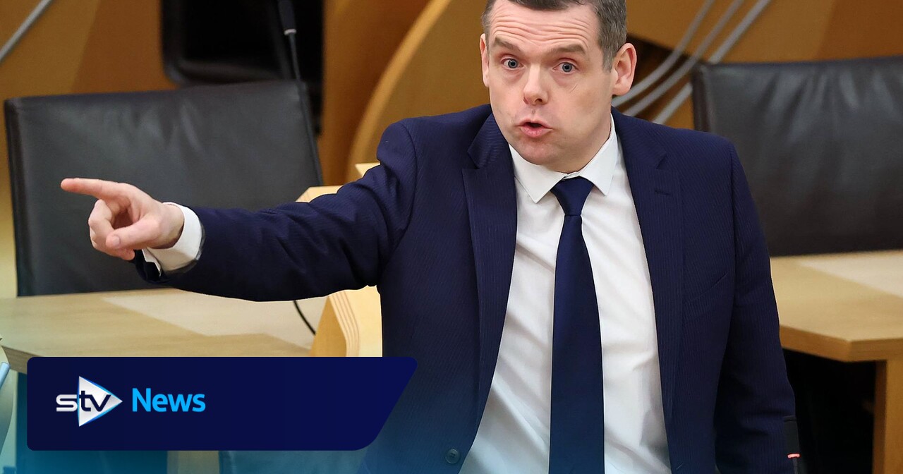 Tory MSP Douglas Ross barred from chamber after clash with Presiding ...