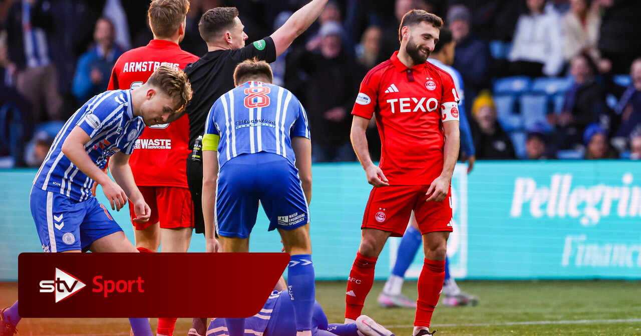 Peter Leven says he's to blame for Graeme Shinnie's red card in ...