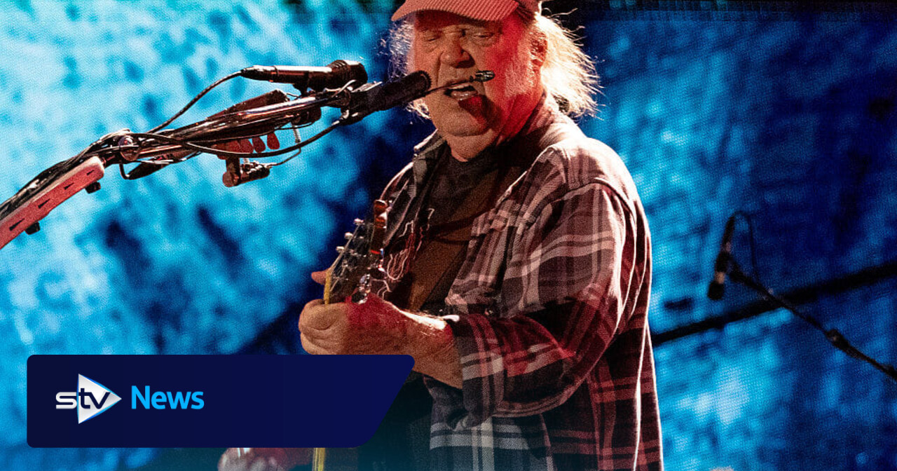 Neil Young cancels Glasgow show after announcing break from touring ...
