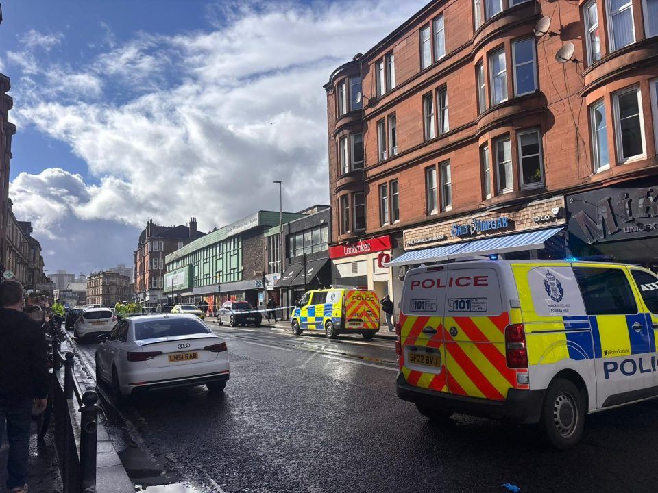 Major Glasgow road closed down as police respond to emergency incident ...