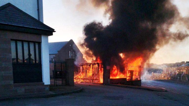 'Deliberate' fire engulfs wheelie bins in Peterhead | STV News