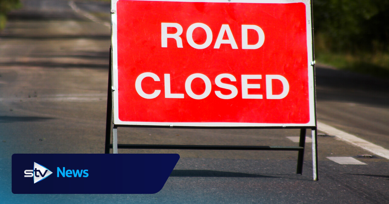 A90 closed in both directions after two-vehicle crash | STV News