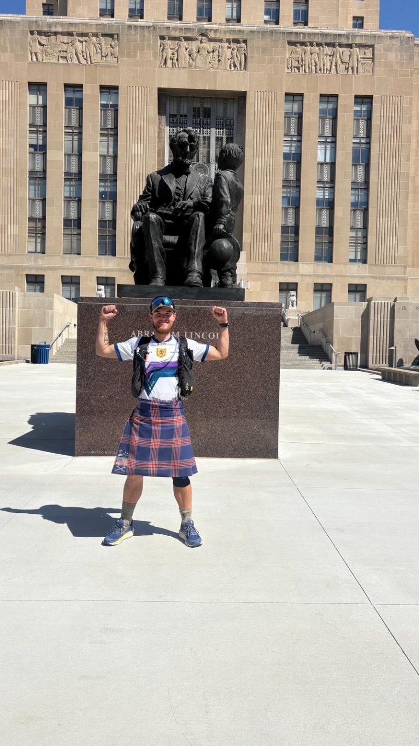 Man halfway through 3,000 mile UK walk says his team and ‘cold pint ...