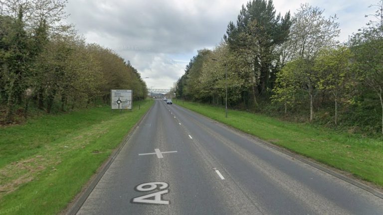 Schoolgirl taken to hospital after being hit by car on A9 in Falkirk ...