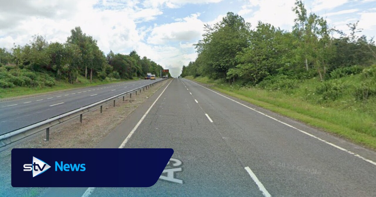 A9 closed after two-vehicle crash as drivers taken to hospital | STV News