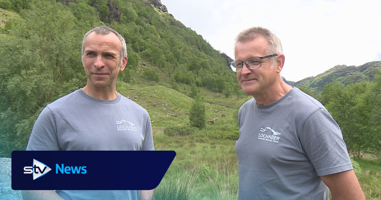 Mountain rescuers take on fundraising hill challenge for life-saving ...