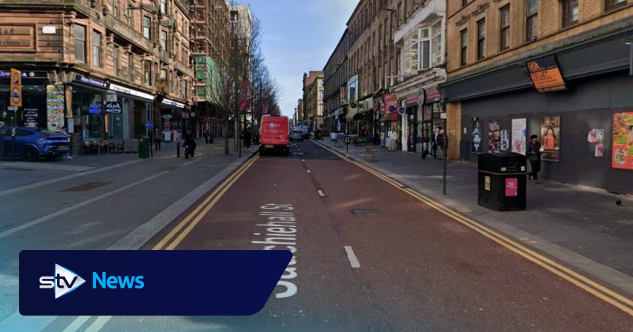 Man taken to hospital after serious assault in Glasgow city centre ...
